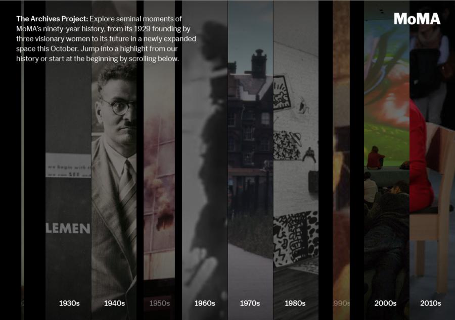 MoMA Through Time